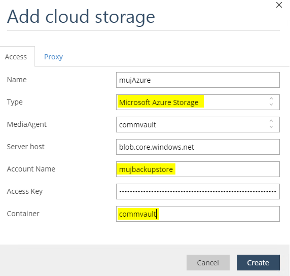 Jak nastavit Commvault pro zálohování do Azure Storage | Tomáš Kubica